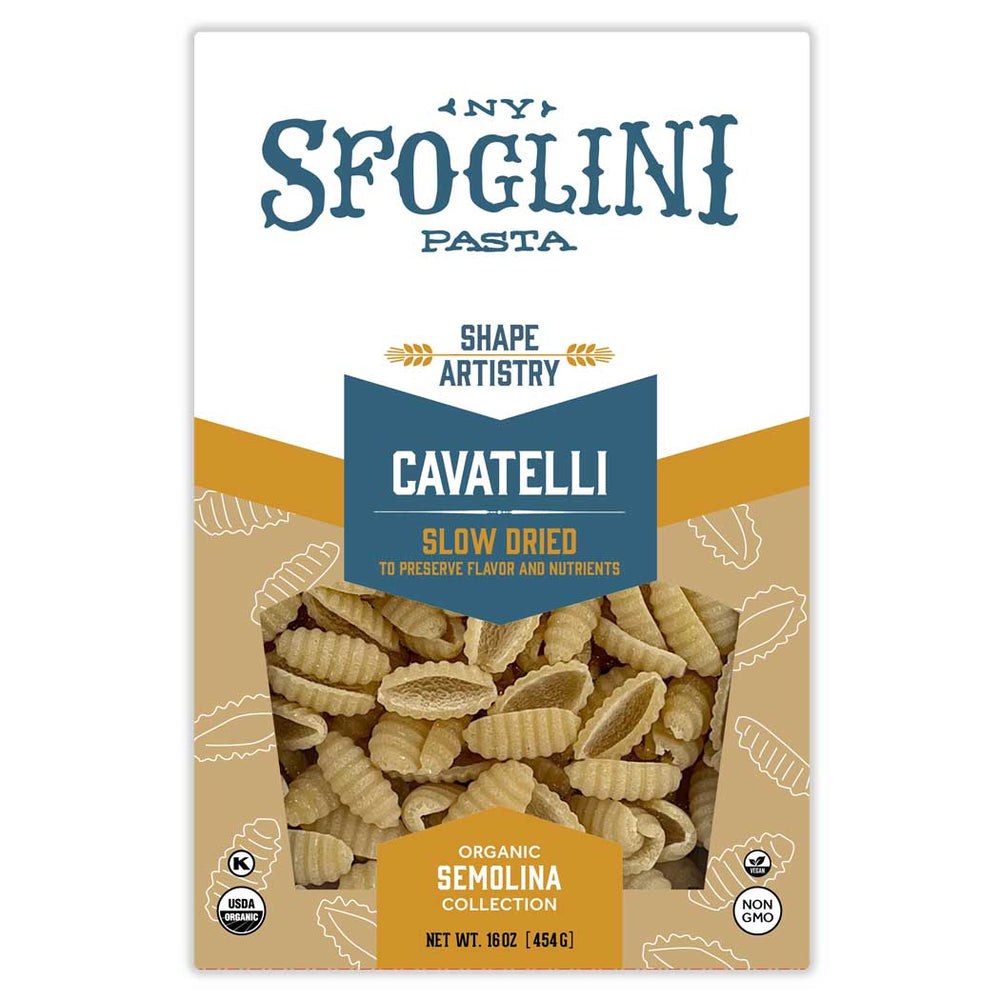 Organic Semolina Pasta - Durum Wheat Pasta - Sfoglini