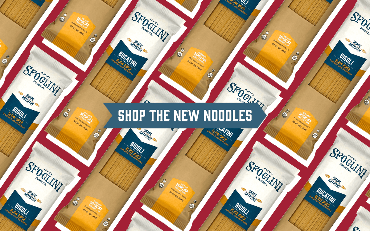 Sfoglini Pasta | North American Organic Grain Pastas