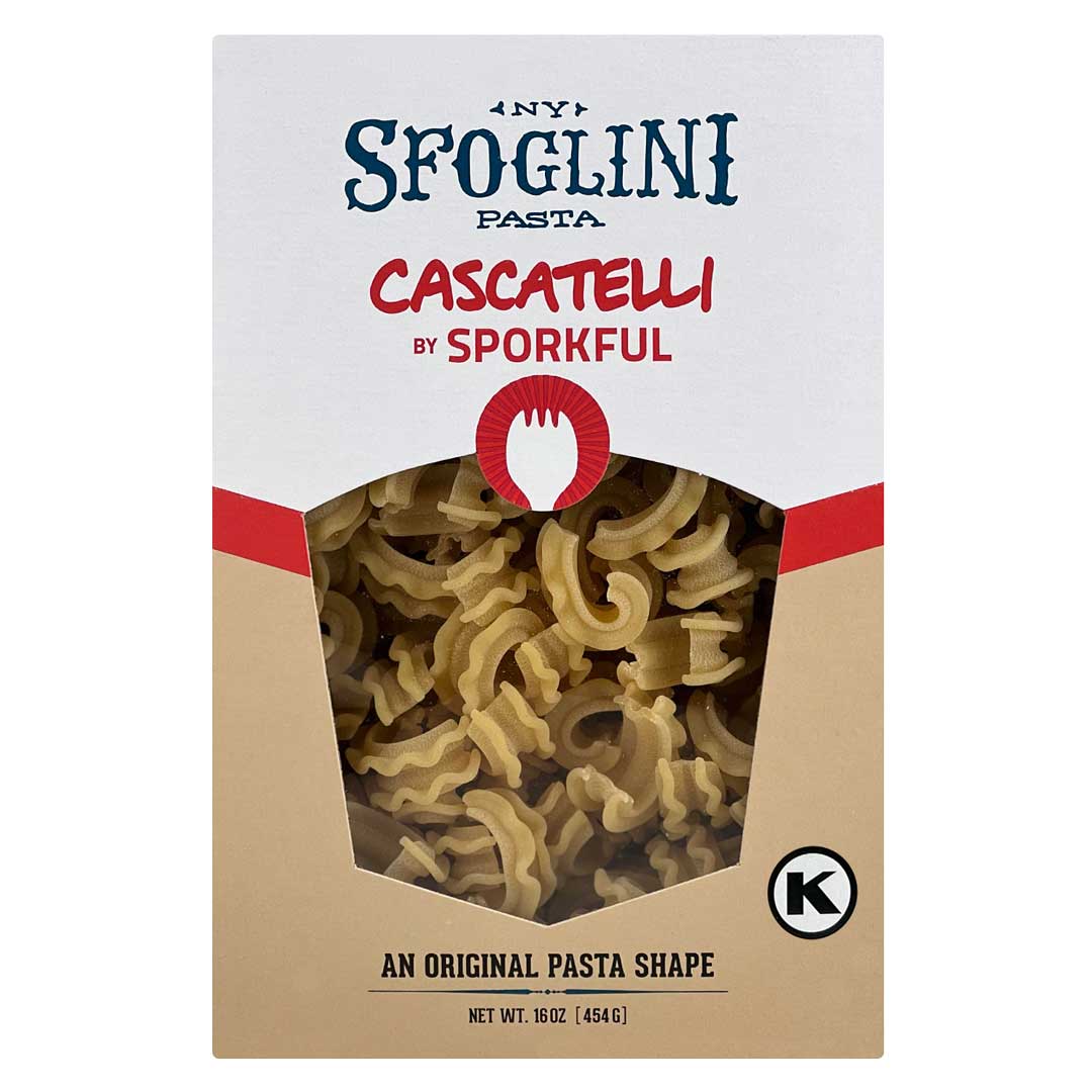 Cascatelli Pasta by Sporkful - Waterfall Pasta - Sfoglini