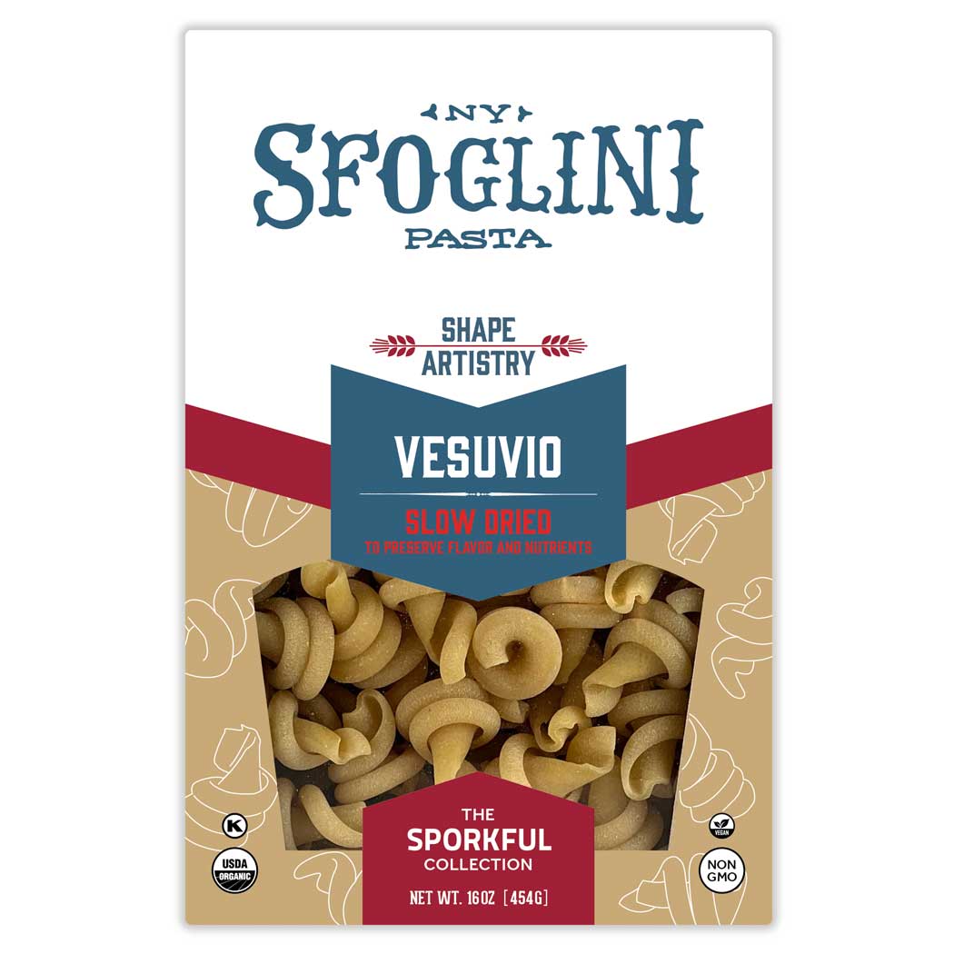 Vesuvio Pasta by Sporkful - Spiral Pasta - Sfoglini