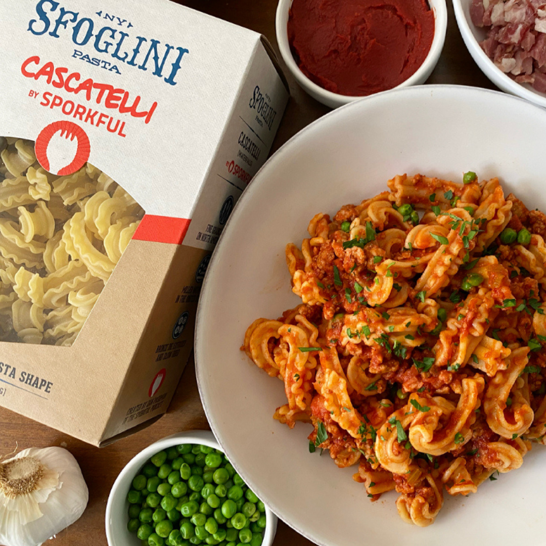 Cascatelli Pasta by Sporkful - Waterfall Pasta - Sfoglini